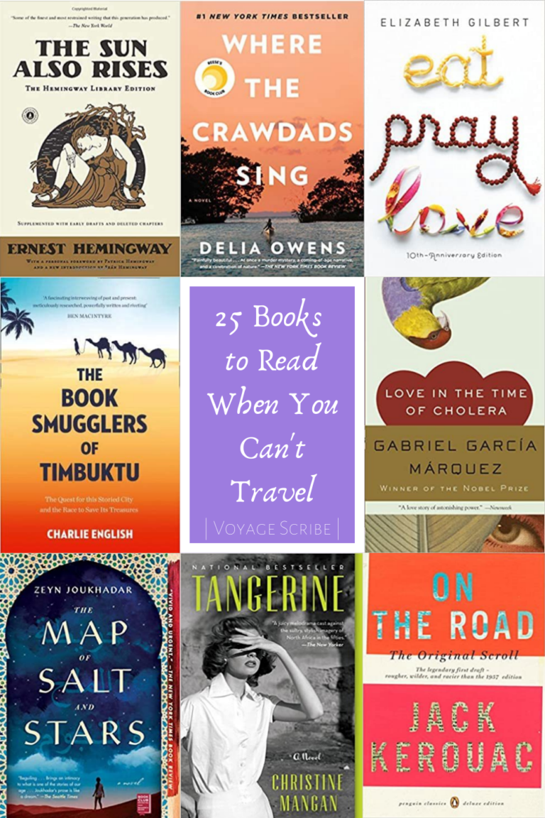 27 Books to Travel Through: Reading for Lockdowns - Voyage Scribe